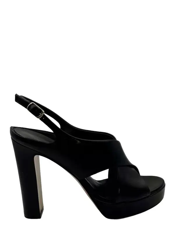GUGLIELMO ROTTA Crossover Platform Pumps - Black