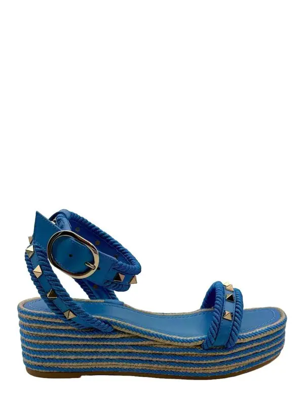 Valentino Garavani Rockstud Sandals - Blue