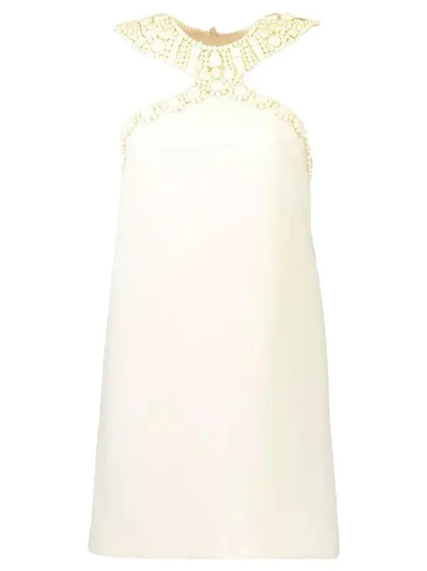 Alexis Manuela Beaded Dress - Neutrals