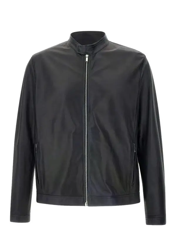 CONCEPT LEATHER Siena Leather Jacket - Black