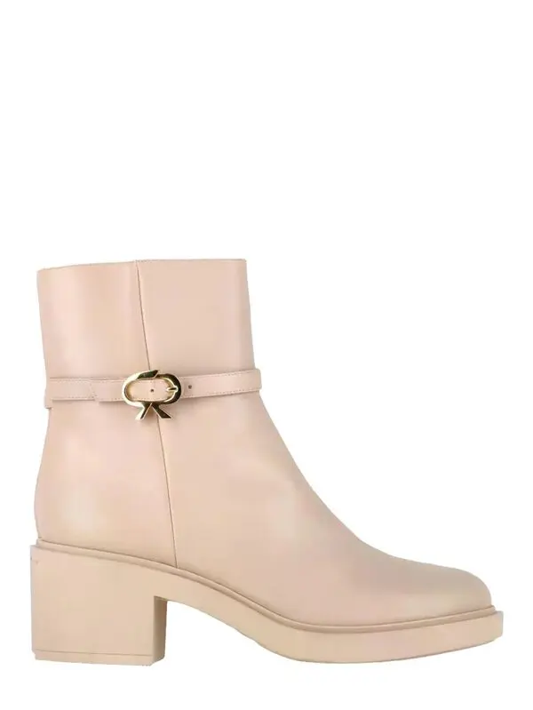 GIANVITO ROSSI Dumont Ankle Boots - Neutrals