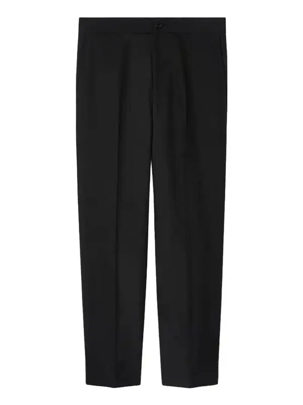 Gucci Twill Drawstring Trousers - Black