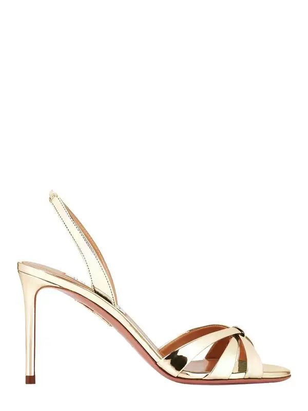 AQUAZZURA Tati Sandals - Gold