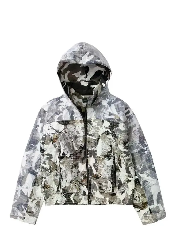 WHO DECIDES WAR BY EV BRAVADO Artic Puffer Jacket - White
