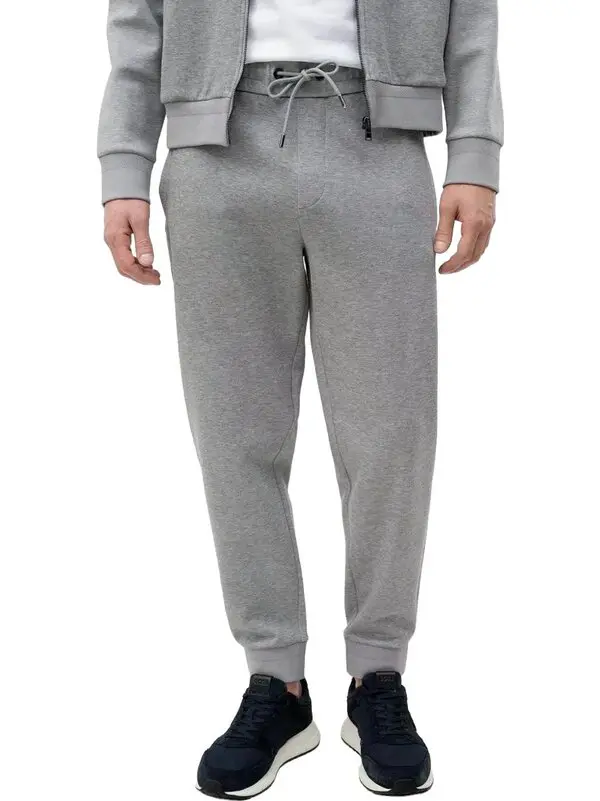 BOSS Drawstring-wais Track Pants - Grey