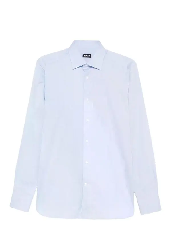 Zegna Long-sleeve Shirt - Blue
