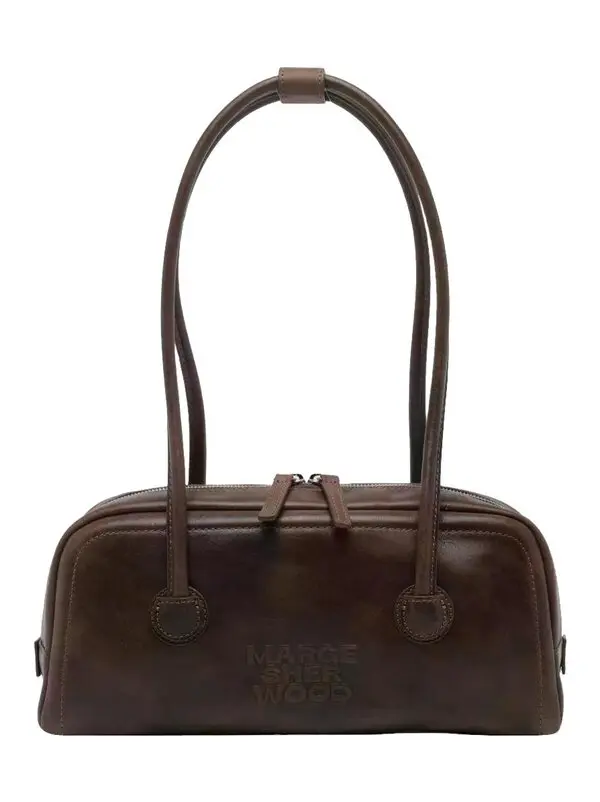 MARGESHERWOOD Soft Boston East West Bag - Brown