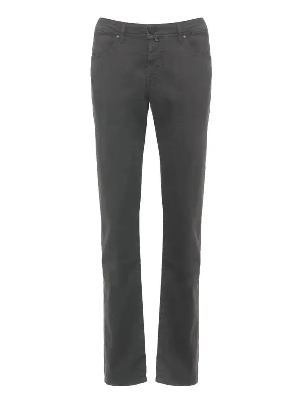 Jacob Cohen Straight Trousers - Grey