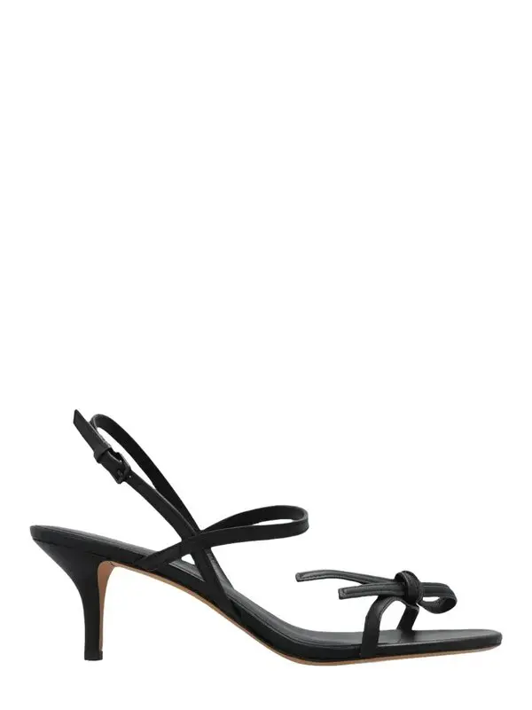 Kate Spade New York Bow Strap Sandals - Black