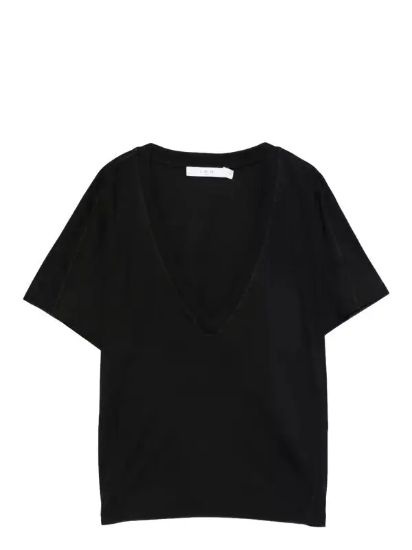 IRO PARIS V-neck T-shirt - Black