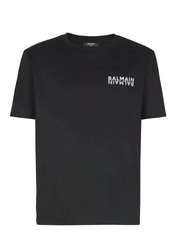 Balmain Logo-print T-shirt - Black