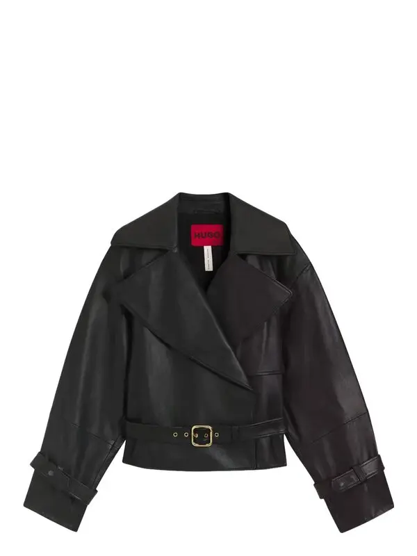 Hugo Belted Jacket - Black