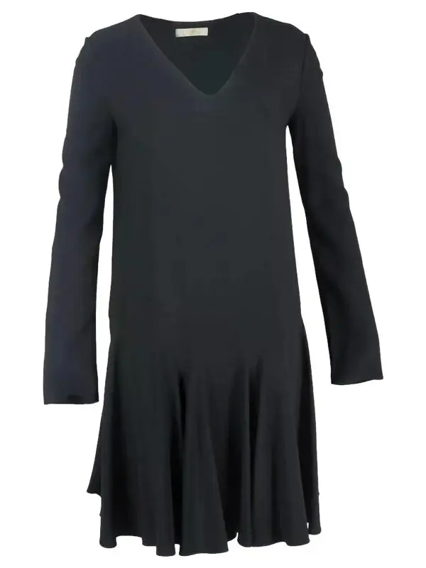 Chloé Drop-waist Knee-length Dress - Black