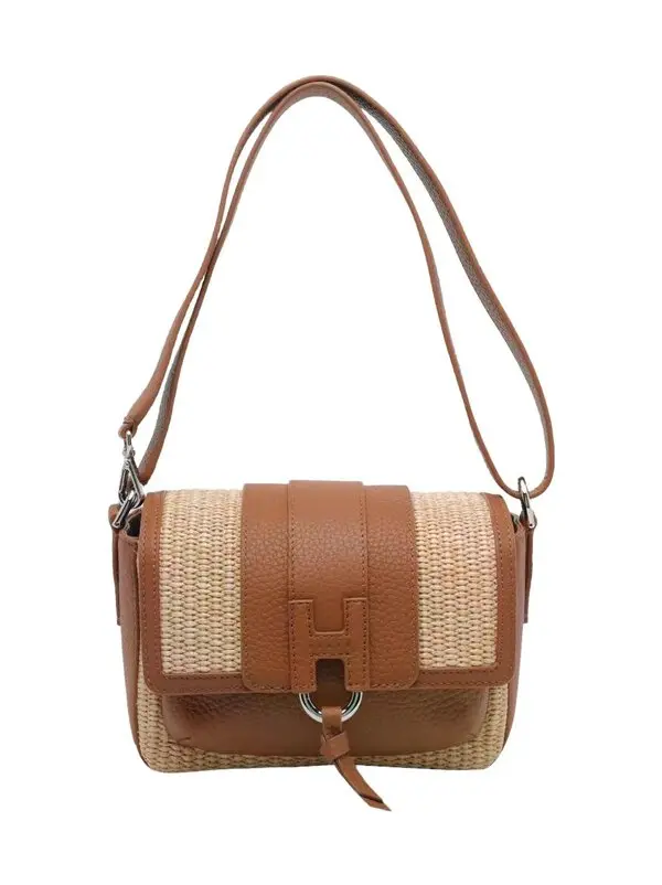 Hogan Trend Flap Shoulder Bag - Brown