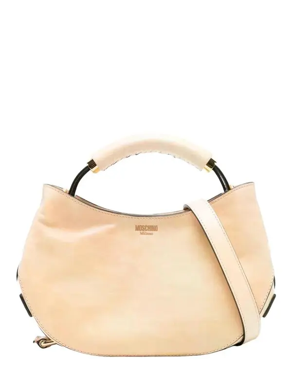 Moschino Logo-detail Tote - Neutrals