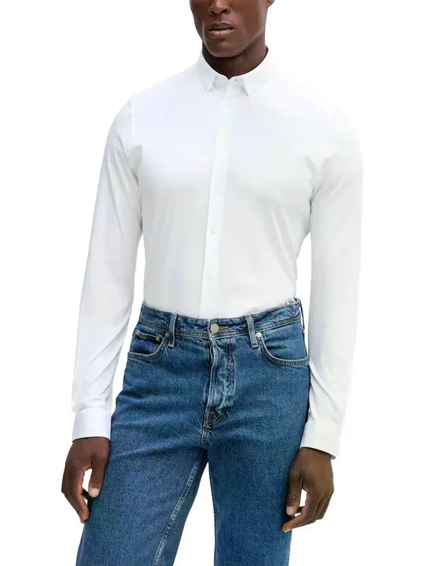 MOS MOSH Marco Buttoned Shirt - White