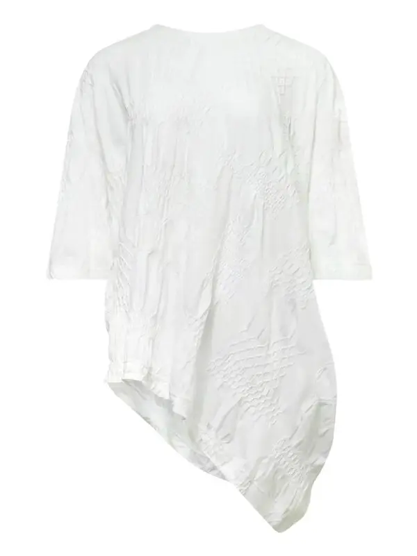 Y’s Asymmetric T-shirt - White