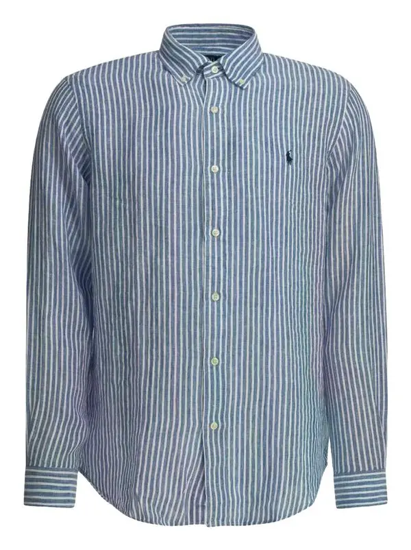 Polo Ralph Lauren Stripe-pattern Shirt - Blue