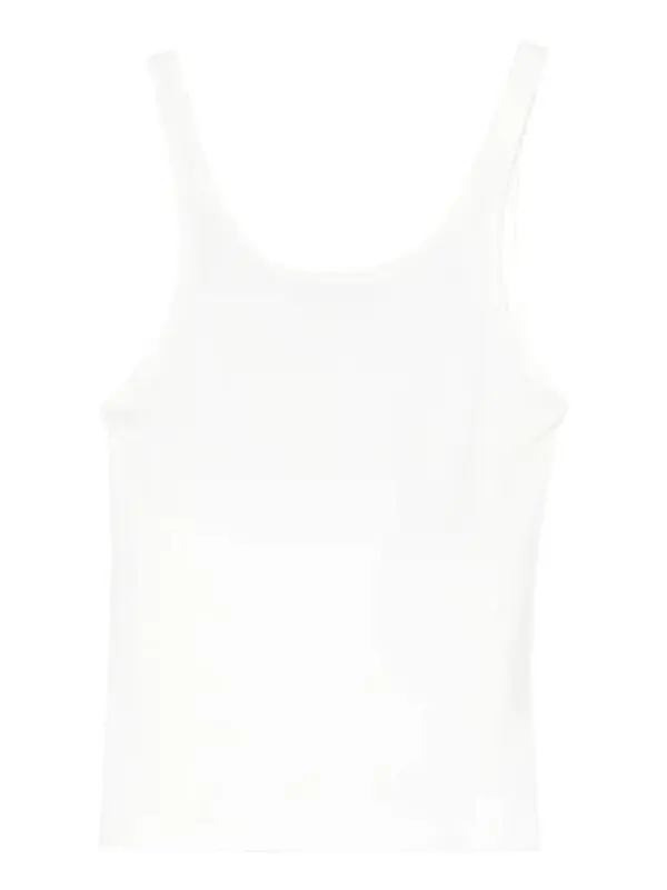 ELEH Square Neck Tank Top - White