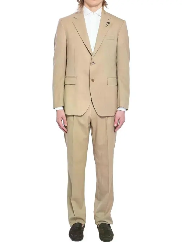 LARDINI Feeling Single-breasted Suit - Neutrals