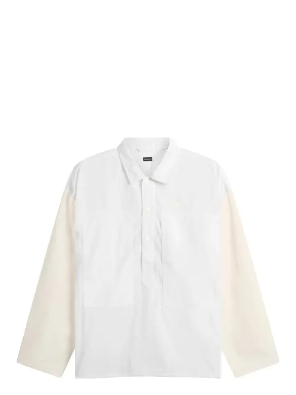 Nanamica Pullover Shirt Jacket - Off White