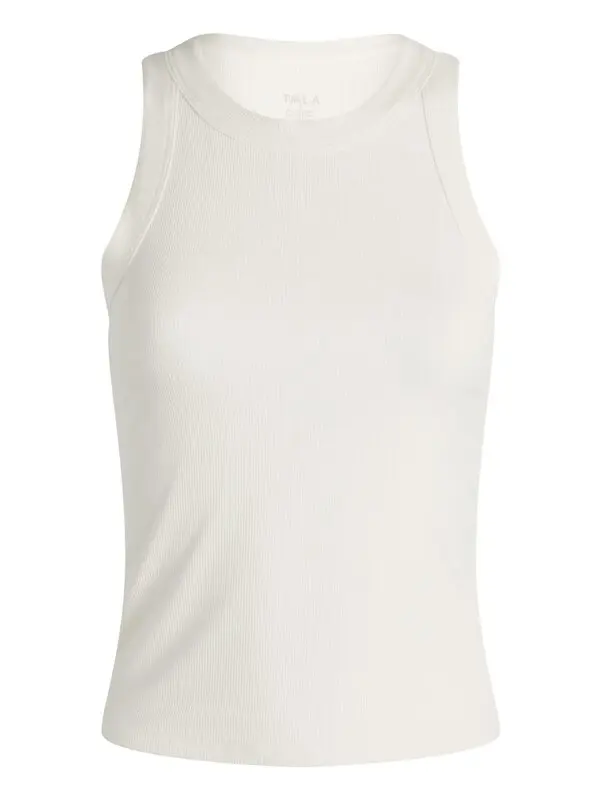 TALA 365 Sculpting Lounge Racer Tank - Coconut Milk