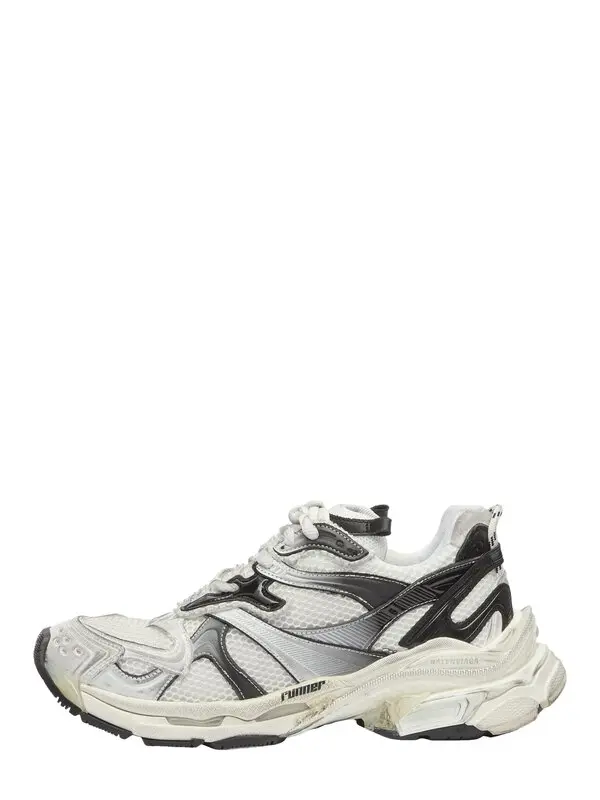 Balenciaga Runner 2 Gradient Sneakers - White/black