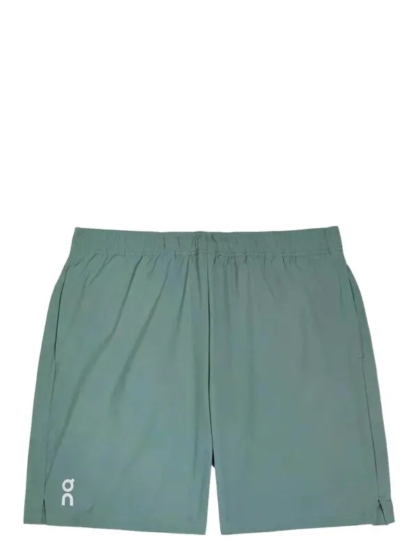 On 7 Core Logo-detail Shorts - Green