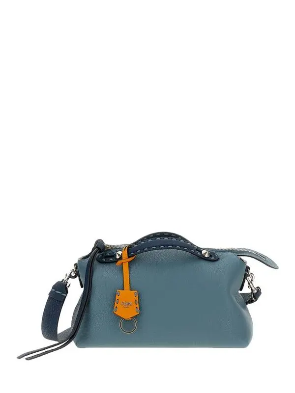 Fendi Medium The Way Soft Leatherwork Large Bag - Sky Blue