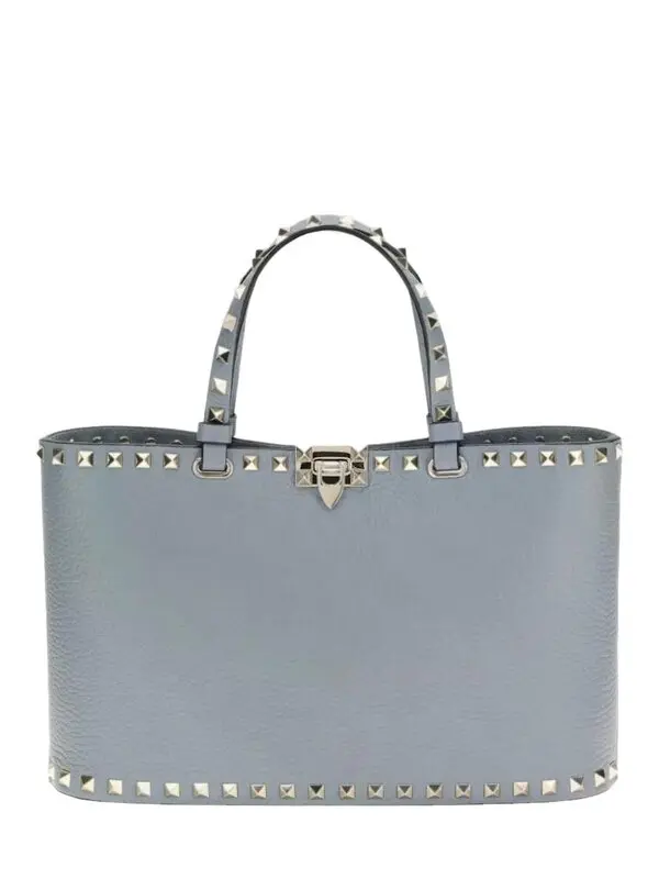 Valentino Garavani Small Rockstud Tote Bag - Blue