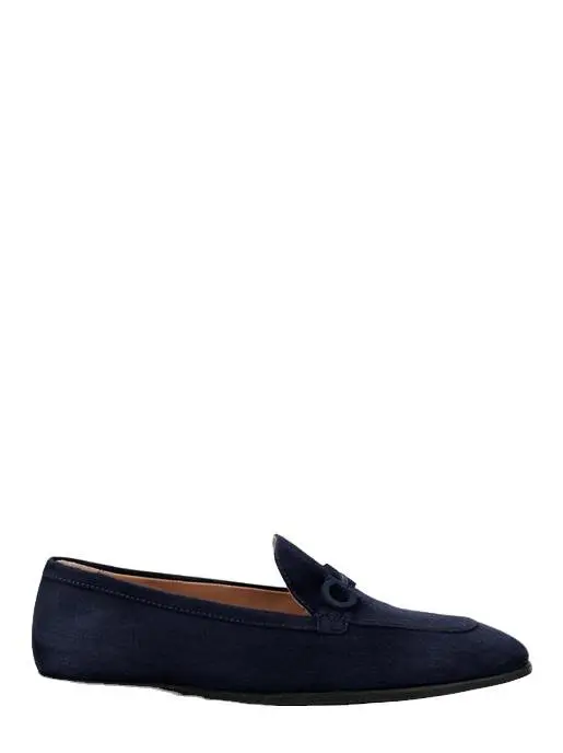 FERRAGAMO Gancini Loafer - Navy