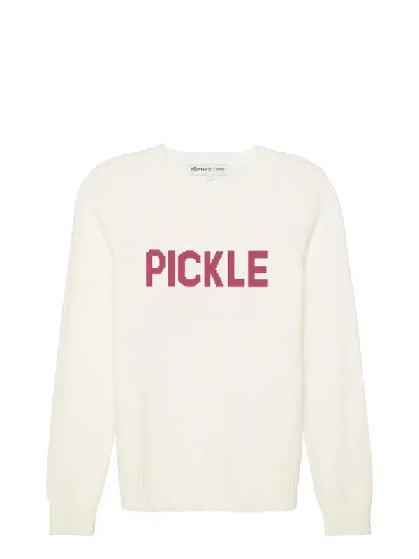 ELLSWORTH + IVEY Classic Crewneck Pullover - Pink