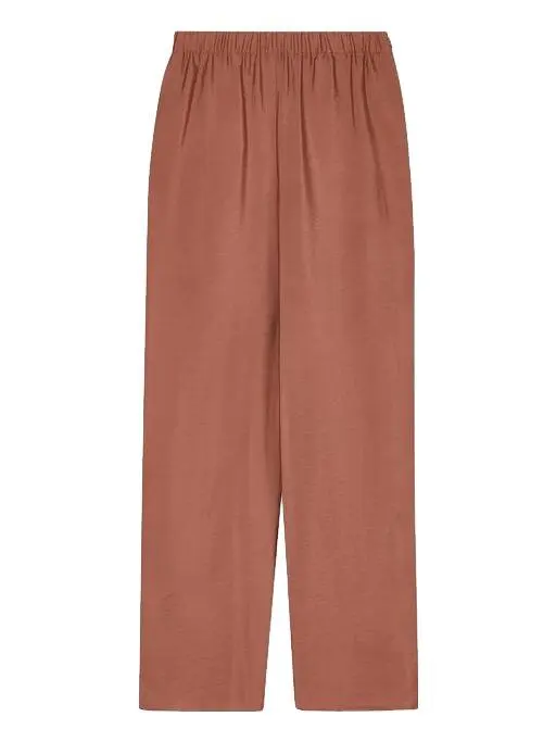 Emporio Armani Icon Modal Muslin Trousers - Pink
