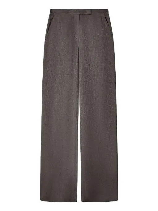 Emporio Armani Icon Armure Jacquard Trousers - Brown