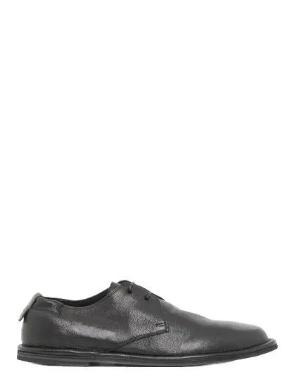 Giorgio Armani Nappa Leather Lace-ups - Black