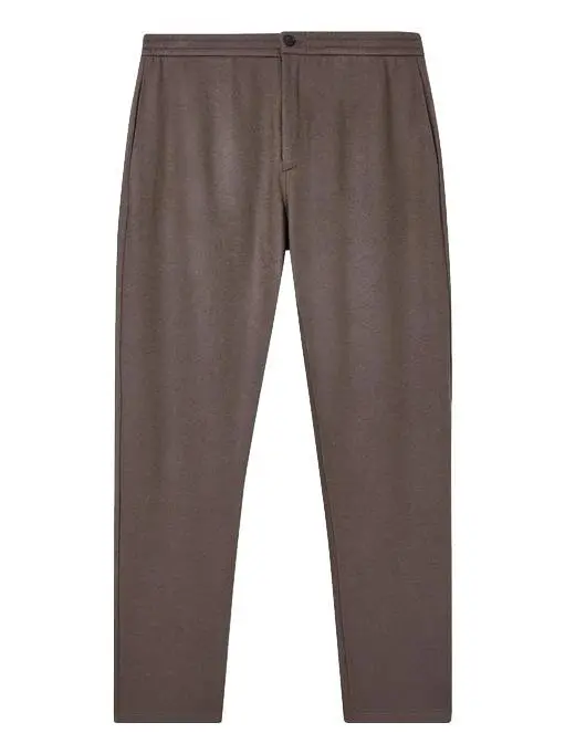 Giorgio Armani Asv Trousers In Pure Cashmere Jersey - Natural