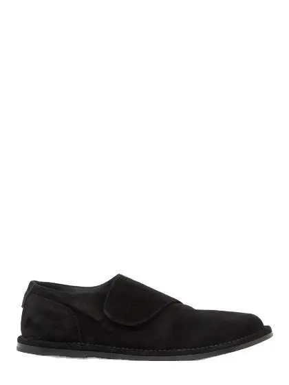 Giorgio Armani Suede Monkstraps - Black