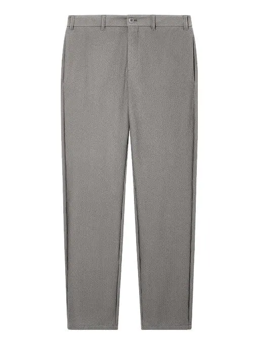 Giorgio Armani Technical Waffle Trousers - Natural