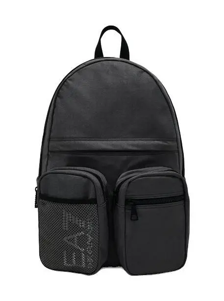EA7 Polyester Backpack With Reflective Details - Black