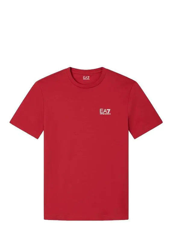 Emporio Armani Pima Cotton Core Identity T-shirt - Red