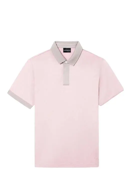 Emporio Armani Polo Shirts - Natural