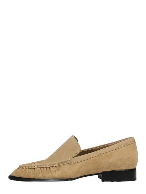 Vince Nora Suede Loafer - Natural