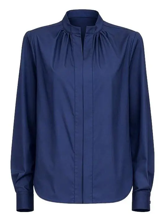 CALLAS MILANO Olympia Long Sleeve Shirt - Blue