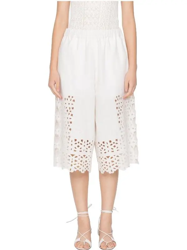 Sea Leila Culottes - White