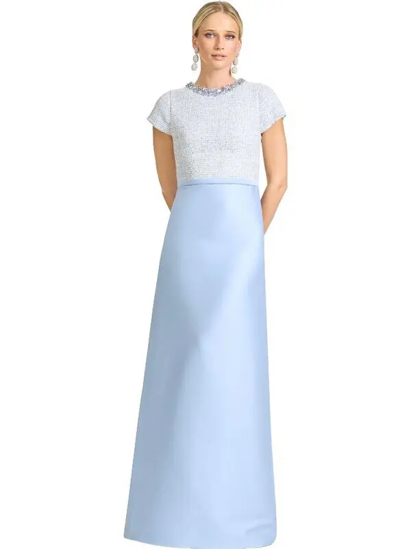 Sachin & Babi Embellished Aspen Gown - Blue