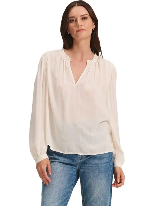 Velvet By Graham & Spencer Tamara Blouse - Denim