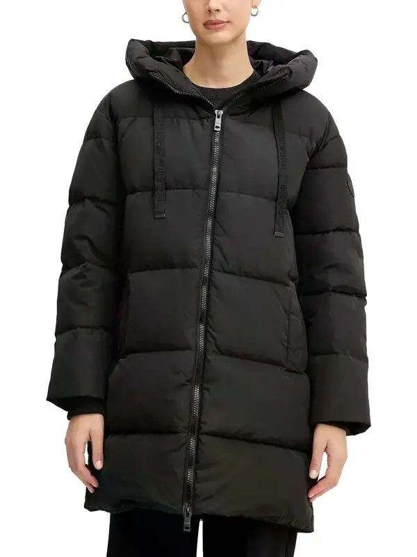 MOS MOSH Padded Coat With Hood - Black
