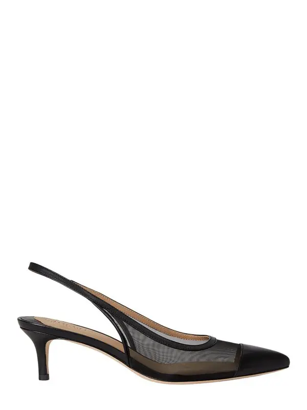 Ralph Lauren Lolah Ii Slingback Pumps - Black