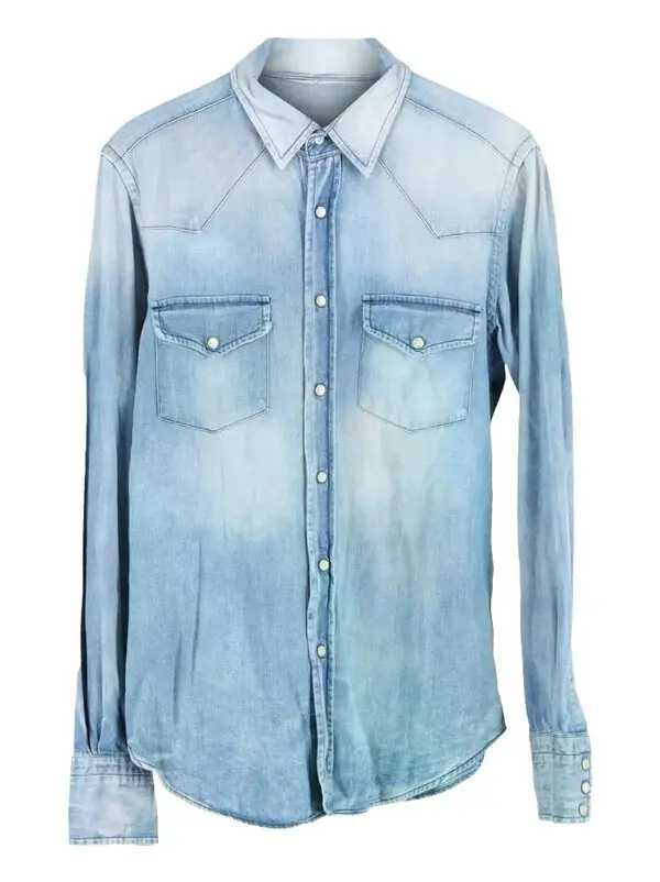 TOM FORD Denim Shirt - Blue