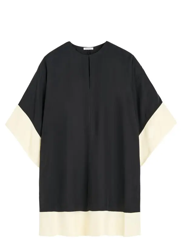 BY MALENE BIRGER Cime Midi Dress - Black White Color Block